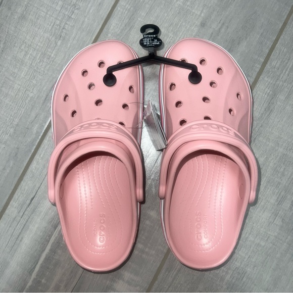 CROCS | Shoes | New Bayaband Clog Crocs In Ballerina Pink Candy Pink ...